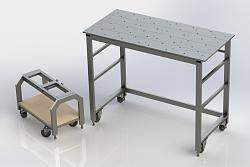 Compact Workshop Welding Area - HomemadeTools.net