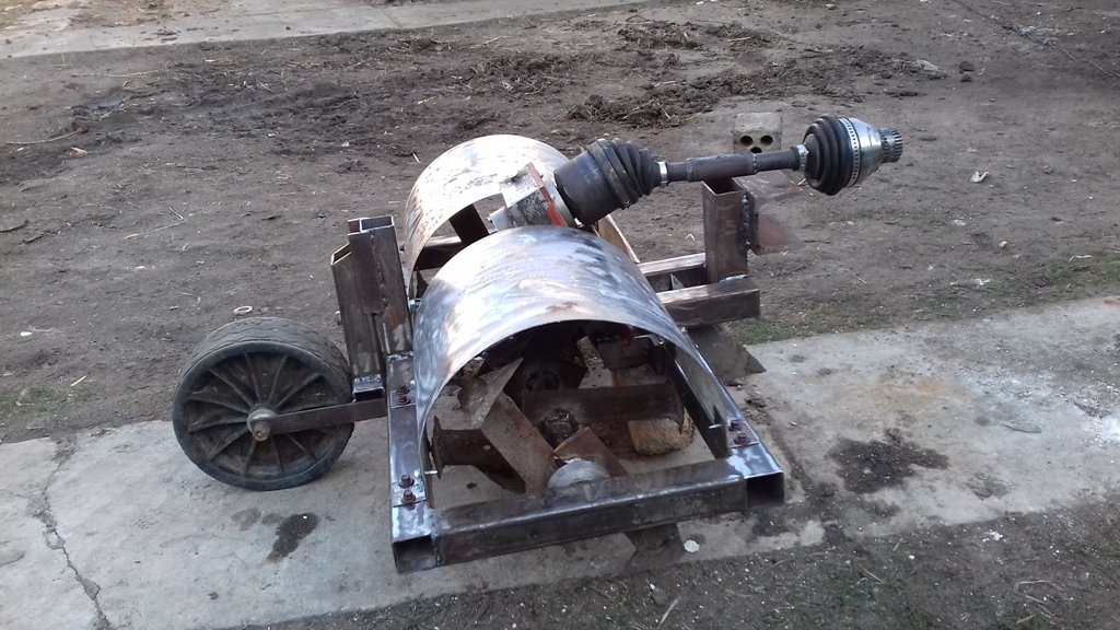 Homemade Two Wheel Tractor