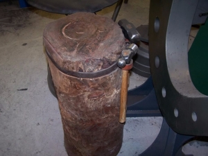 Homemade Forming Stump - HomemadeTools.net