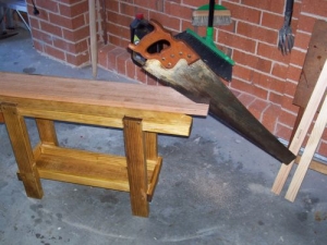 Homemade Traditional Sawbench - HomemadeTools.net