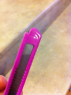 Homemade Binding Scraper - HomemadeTools.net