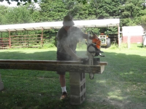 Homemade Chainsaw Edger - HomemadeTools.net