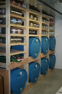 Homemade Drum Storage - HomemadeTools.net
