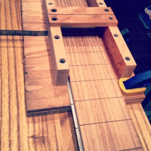 Homemade Fret Slotting Fixture - HomemadeTools.net