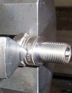 Homemade Spark Plug Thread Chaser - HomemadeTools.net