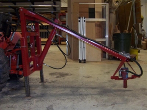 Homemade Hydraulic Post Hole Auger - Homemade Ftempo