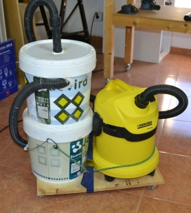 Homemade Cyclone Dust System - HomemadeTools.net