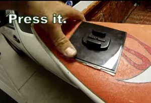 Homemade Surfboard GoPro Mount - HomemadeTools.net