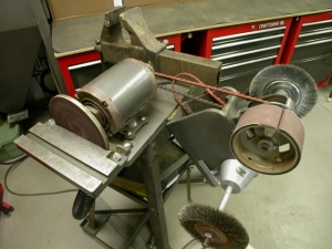 Homemade Multiple Grinder Wheels - HomemadeTools.net