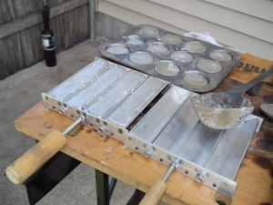 Homemade Ingot Molds - HomemadeTools.net