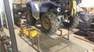 Homemade ATV Deck - HomemadeTools.net