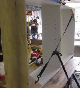 Homemade Cabinet Squaring Jig - HomemadeTools.net
