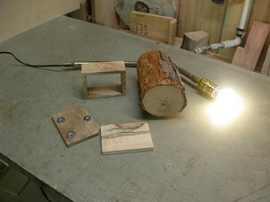 Homemade Bandsaw Light - HomemadeTools.net