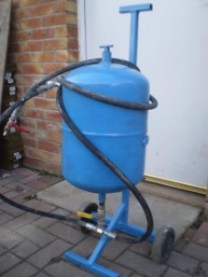 Homemade Sand Blasting Pressure Pot - HomemadeTools.net