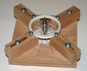 Homemade Spoked Wheel Jig - HomemadeTools.net