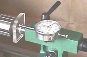 Homemade Tailstock Indicator Setup - HomemadeTools.net