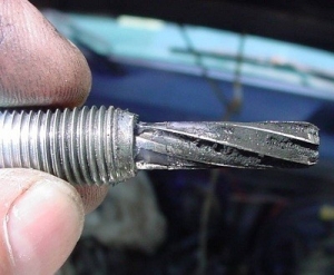 Homemade Glow Plug Hole Reamer - HomemadeTools.net