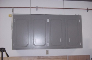 Homemade Overhead Cabinet Supports - HomemadeTools.net