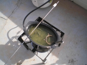 Homemade Niter Bluing Setup - HomemadeTools.net