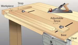 Homemade Adjustable Benchtop Holding Jig - HomemadeTools.net
