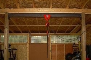 Homemade Shop Hoist - HomemadeTools.net