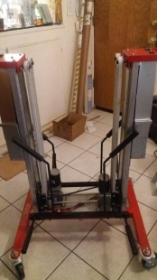 Homemade Revolving Two-Tire Lift - HomemadeTools.net