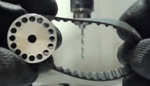 Homemade CNC Machine Timing Belt Pulley - HomemadeTools.net