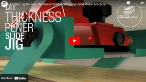 Homemade Thickness Planer Jig - HomemadeTools.net