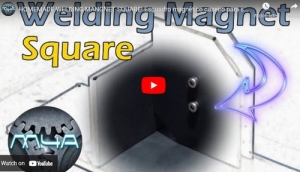 Homemade Magnetic Welding Square - HomemadeTools.net