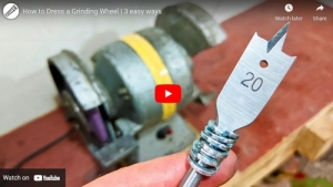 Homemade Grinding Wheel Dressing Method - HomemadeTools.net