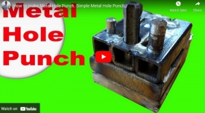 Homemade Metal Hole Punch - HomemadeTools.net