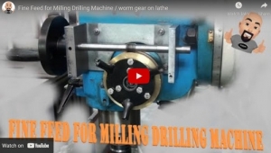 Homemade Mill/Drill Fine Feed - HomemadeTools.net