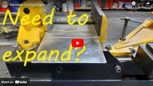 Homemade Bandsaw Outrigger Table - HomemadeTools.net