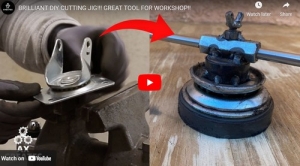 Homemade Circle Cutting Jig - HomemadeTools.net