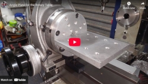 Homemade Rotary Table Angle Plate - HomemadeTools.net