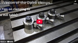 Homemade Mill Table Clamp - HomemadeTools.net