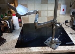 Homemade Welding Arm Support - HomemadeTools.net